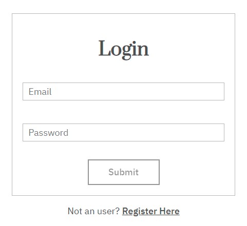 Ecommerce - Login